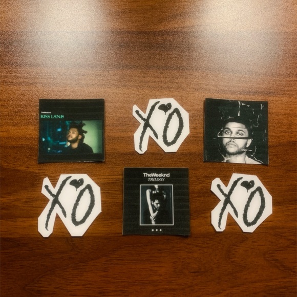 Other | The Weeknd First 3 Album Cover Stickers | Poshmark